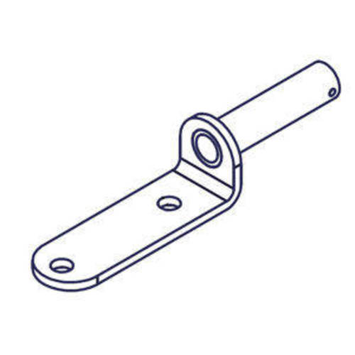 Gond mâle pour charnière femelle entraxe 60 mm Ø 9 mm